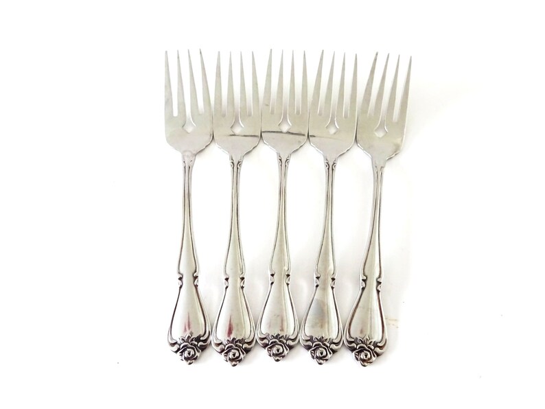 Vintage Oneida Arbor Rose/true Rose Stainless Flatware | Etsy