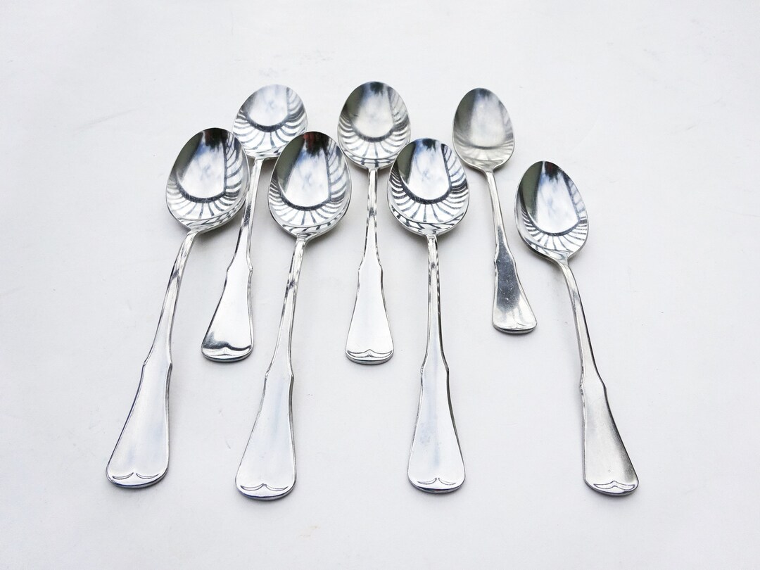 Vintage Oneida Community Stainless Patrick Henry Soup/regular Spoons - Etsy