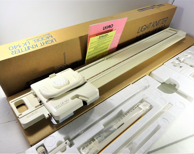 Vintage Singer Light Knitter Model LK 140 Knitting Machine-reserved for ...