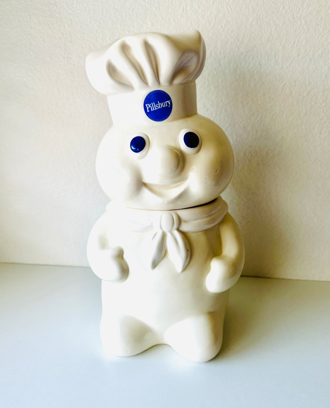 Vintage Advertising 1988 the Pillsbury Company Ceramic Doughboy Cookie ...