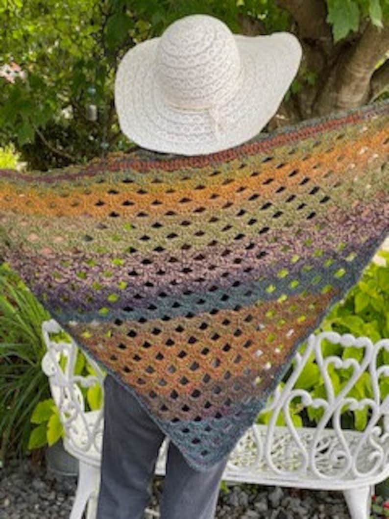 Cascading Shawl Crochet Pattern - Etsy