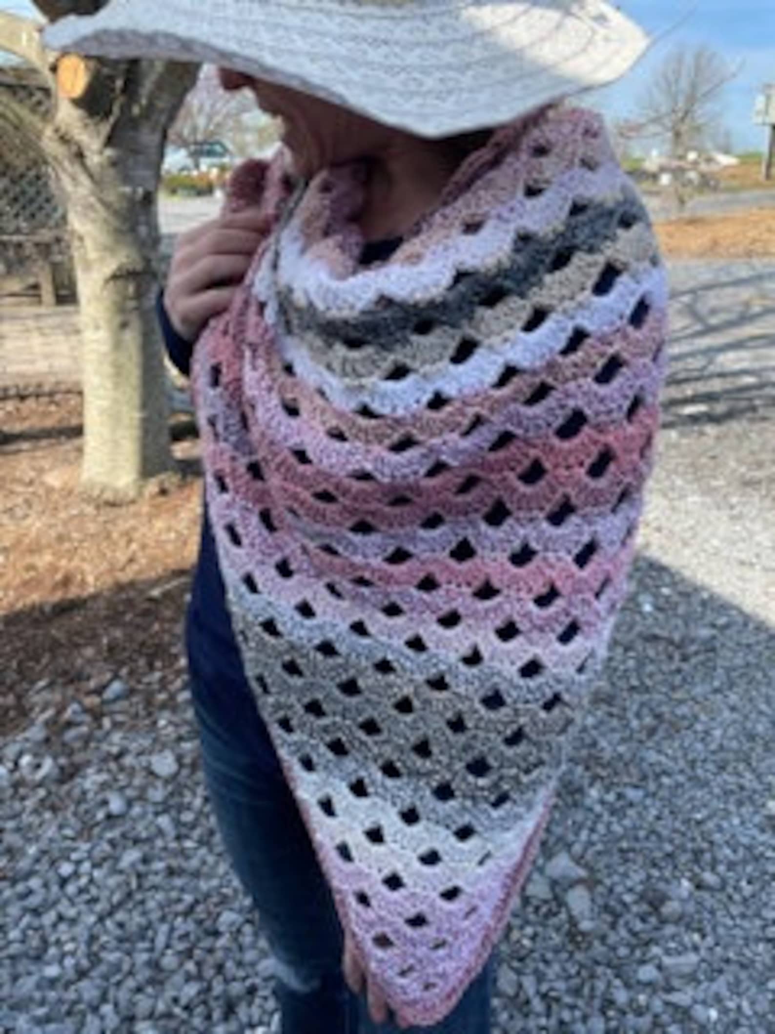 Cascading Shawl Crochet Pattern - Etsy