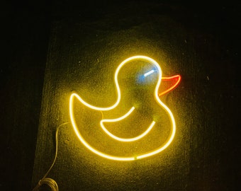 Neon Duck Sign | Etsy