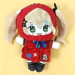 Vtuber Doki Tomato Plush. Deluxe Package - Etsy