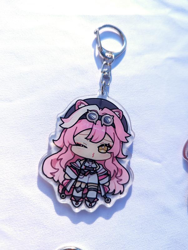 Hololive Justice Vtuber Double-sided Acrylic Keychains - Etsy