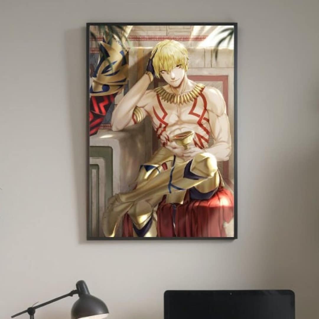 FGO: Gilgamesh Throne Poster - Etsy