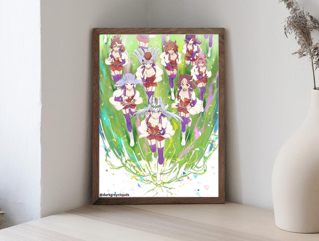 Uma Musume Pretty Derby Poster - Wall Art - Etsy