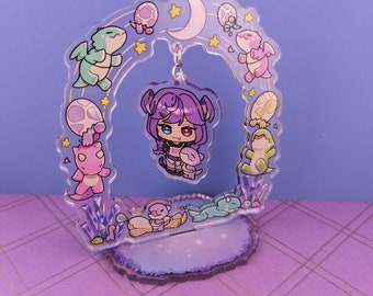 Selen Tatsuki Standee Sticker Vtubers Nijisanji EN Obsydia - Etsy