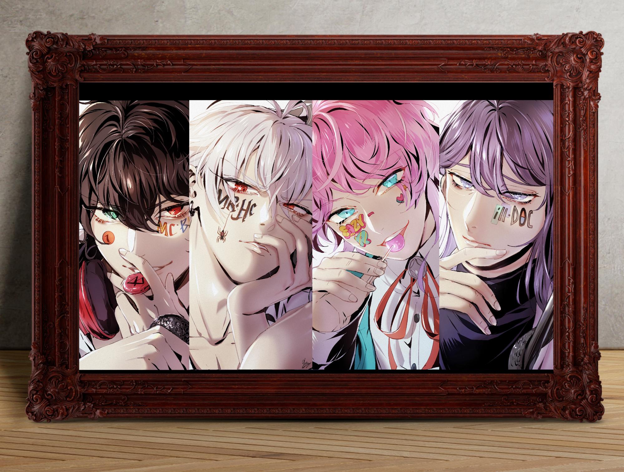 Hypnosis Mic Wall Art Anime Poster - Etsy