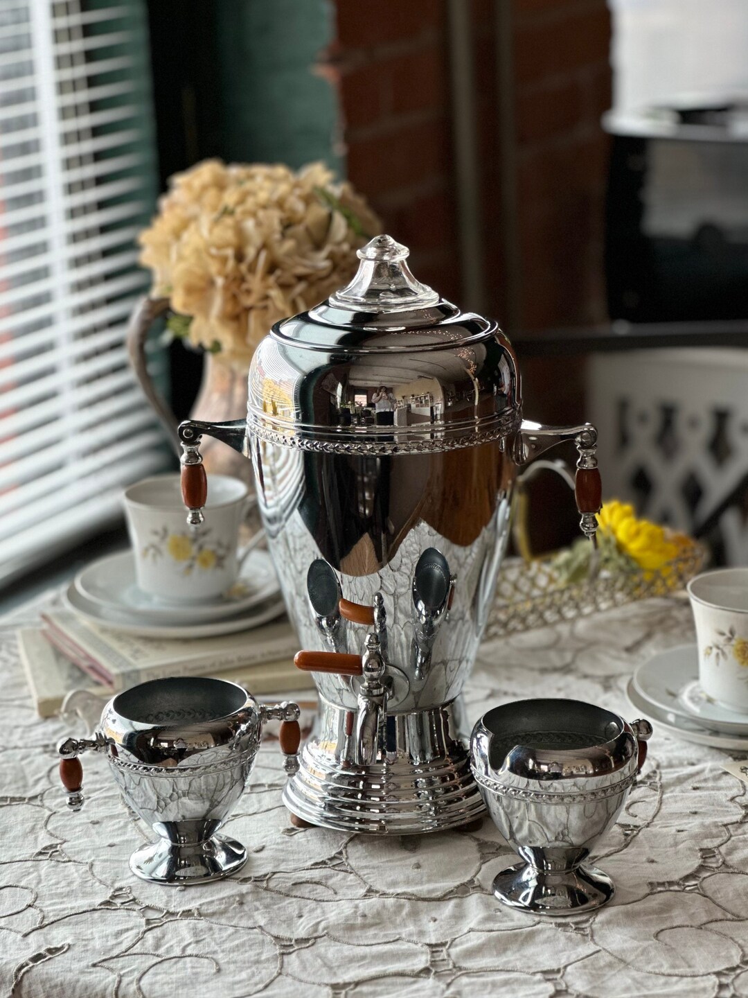 Vintage Keystoneware Percolator Coffee Maker Set - Etsy