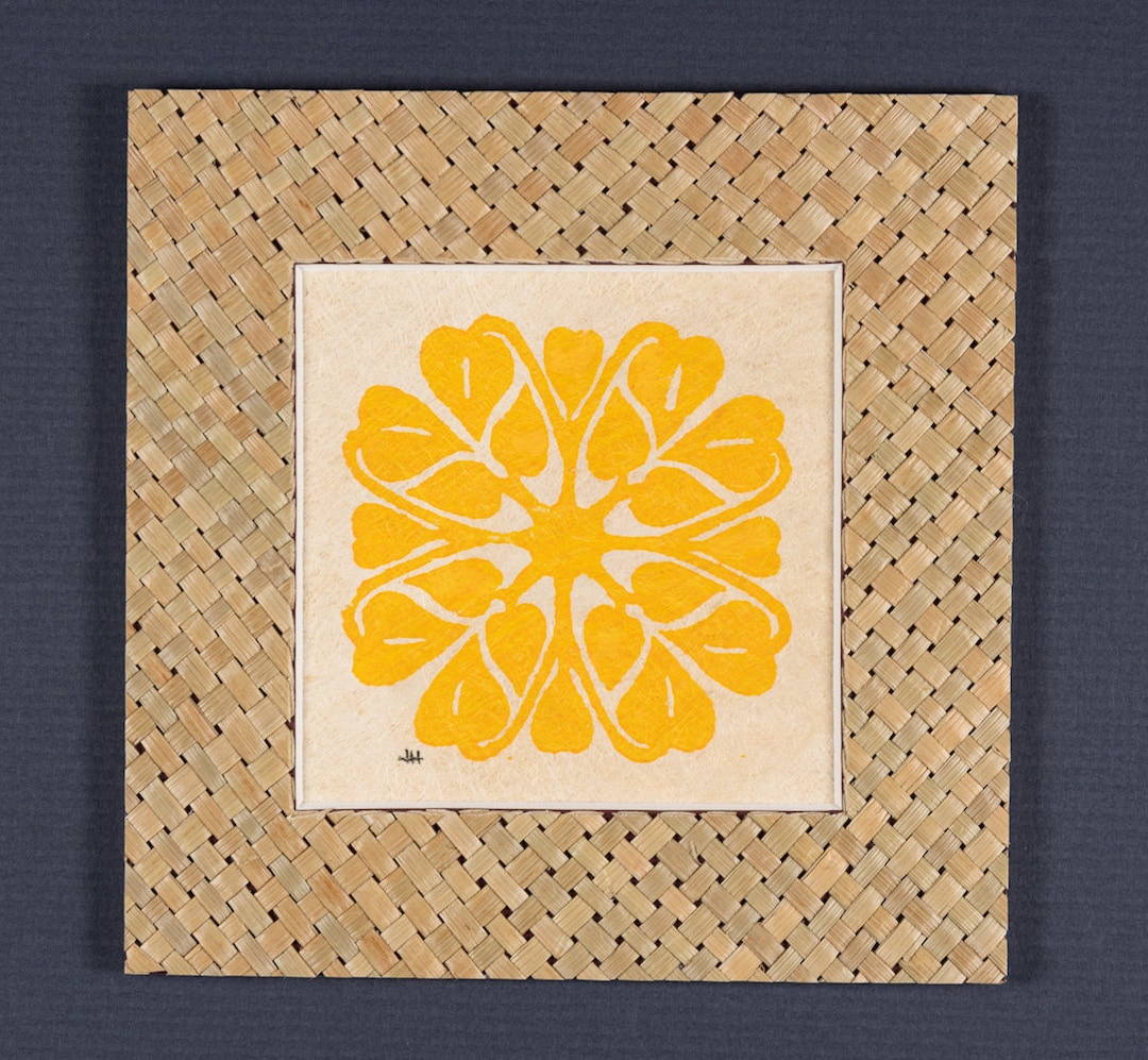 Anthurium - Handmade Hawaiian Quilt Art on Tapa Cloth – Signed & Ready ...