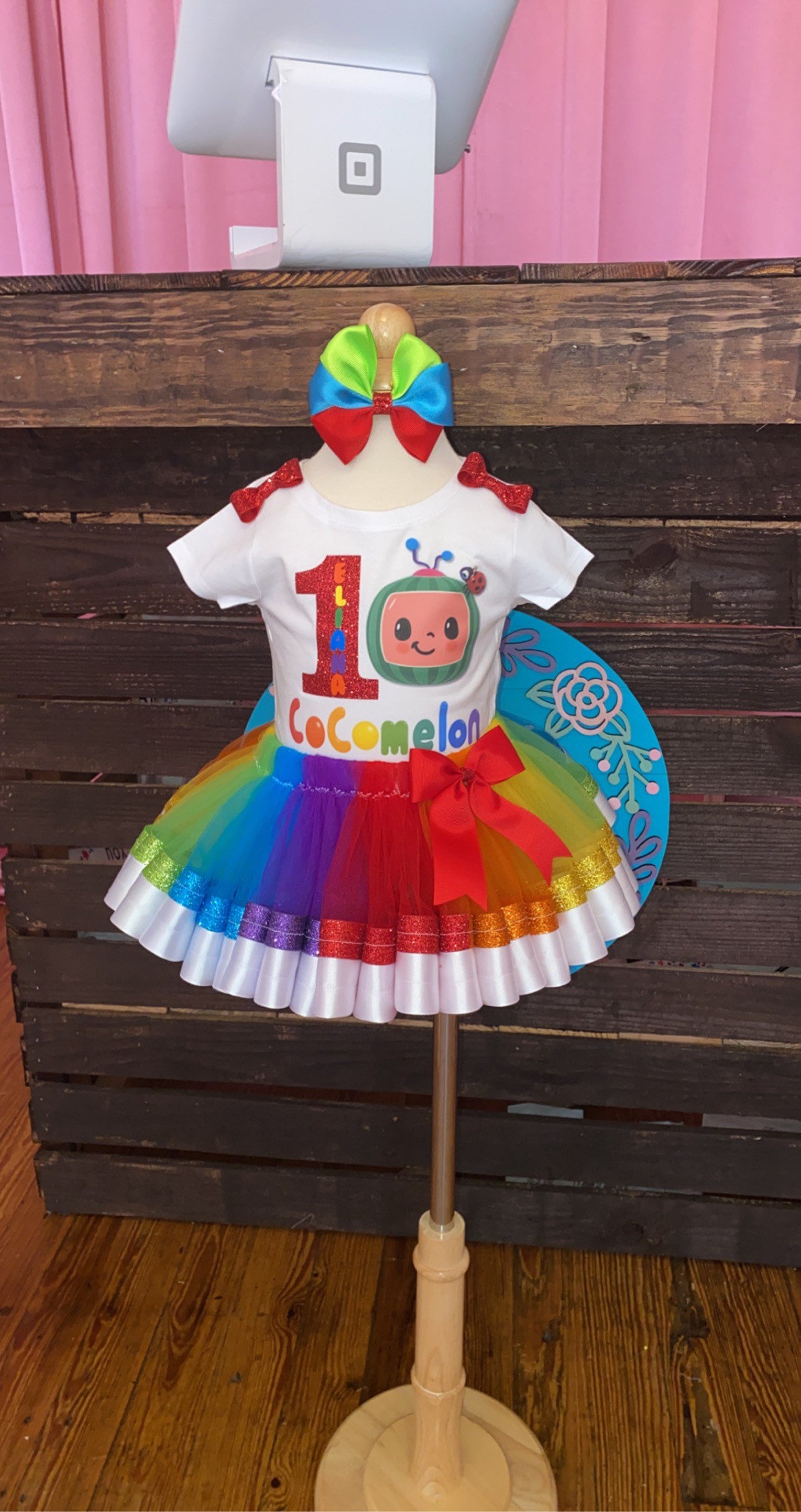 Cocomelon Ribbon Tutu Outfit - Etsy