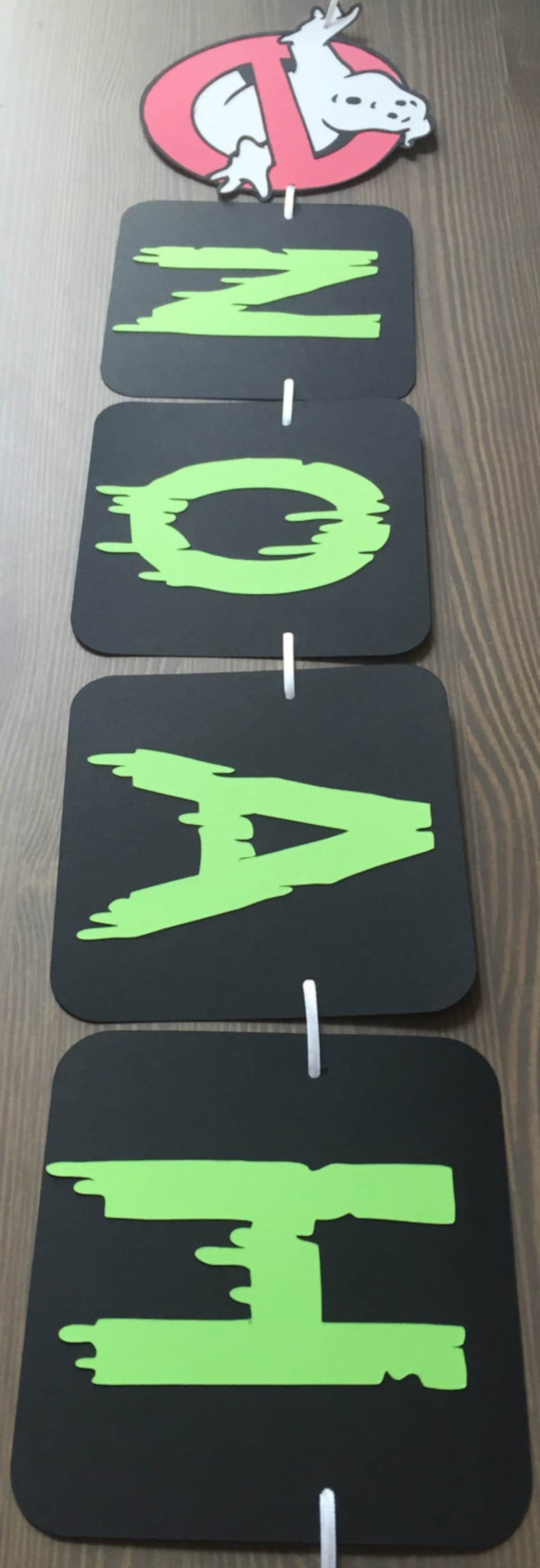 Ghostbusters Inspired Party Banner Ghostbusters Birthday - Etsy