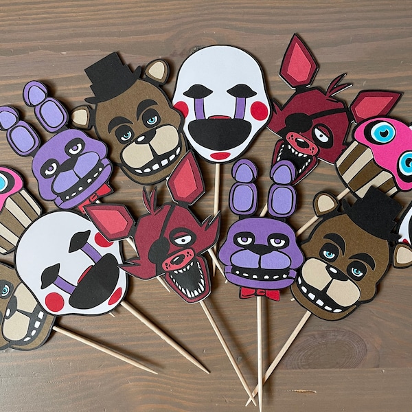 Five Nights at Freddys Cake Topper - Etsy