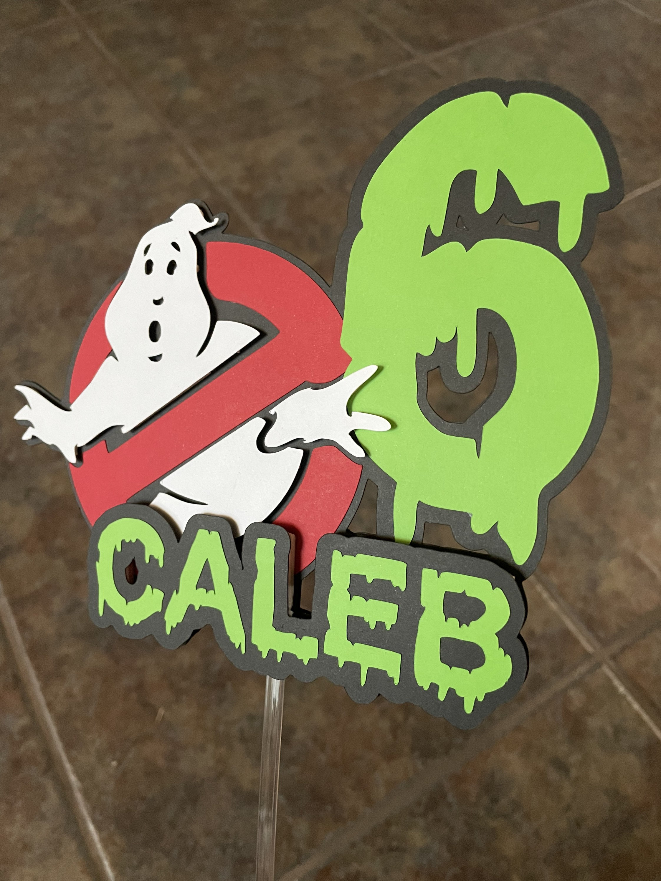 Ghostbusters Inspired Cake Topper Ghostbusters Party Ghostbusters Cake ...