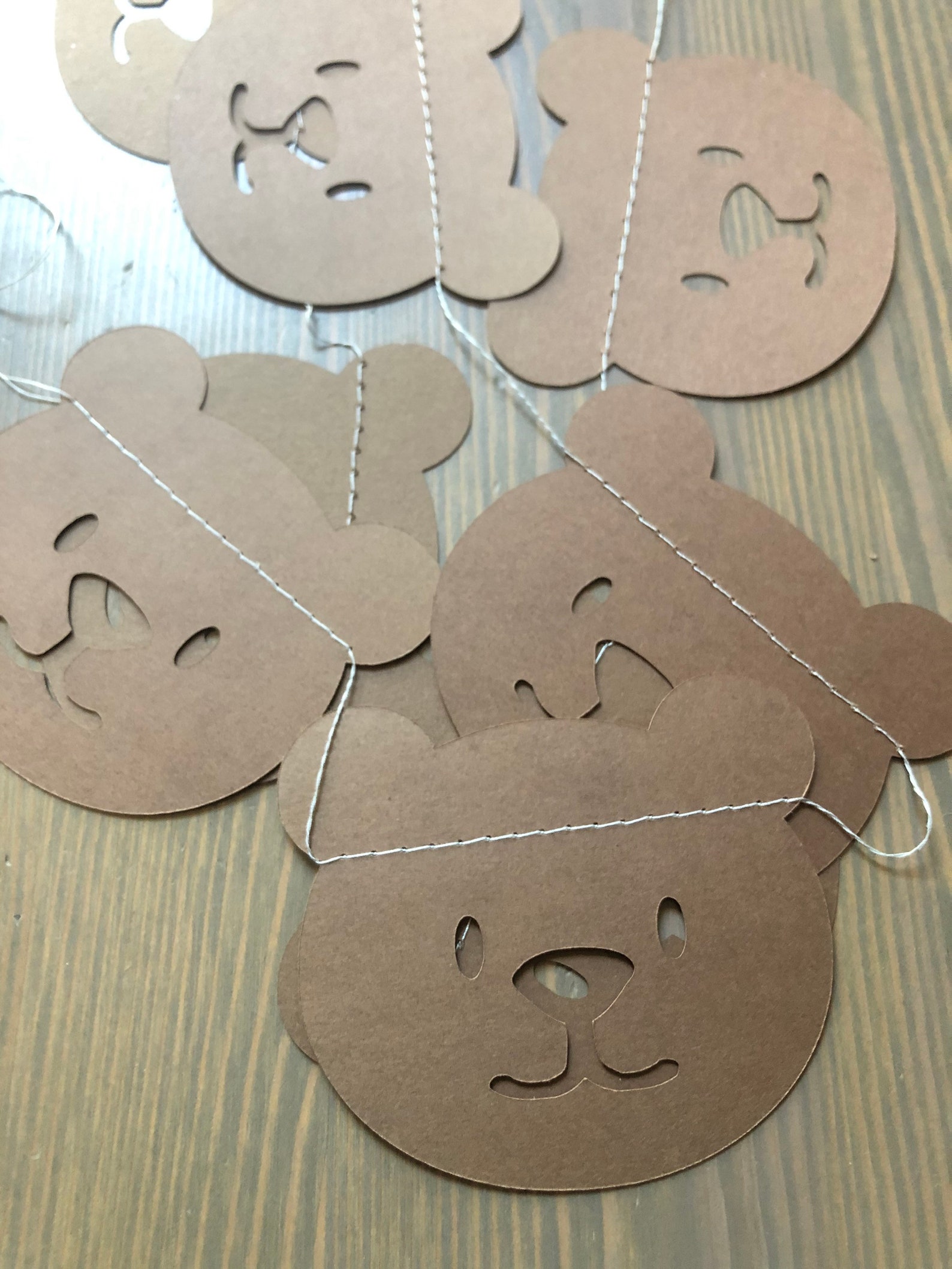 Teddy Bear Garland Teddy Bear Baby Shower - Etsy