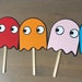 Pac-man Inspired Centerpiece Sticks Pac-man Party - Etsy