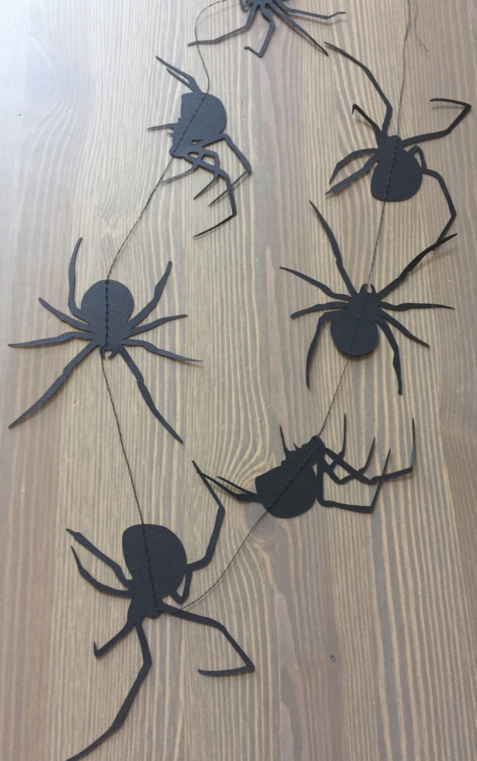 Spiderweb Bunting and Spider Garland / Halloween Banner | Etsy