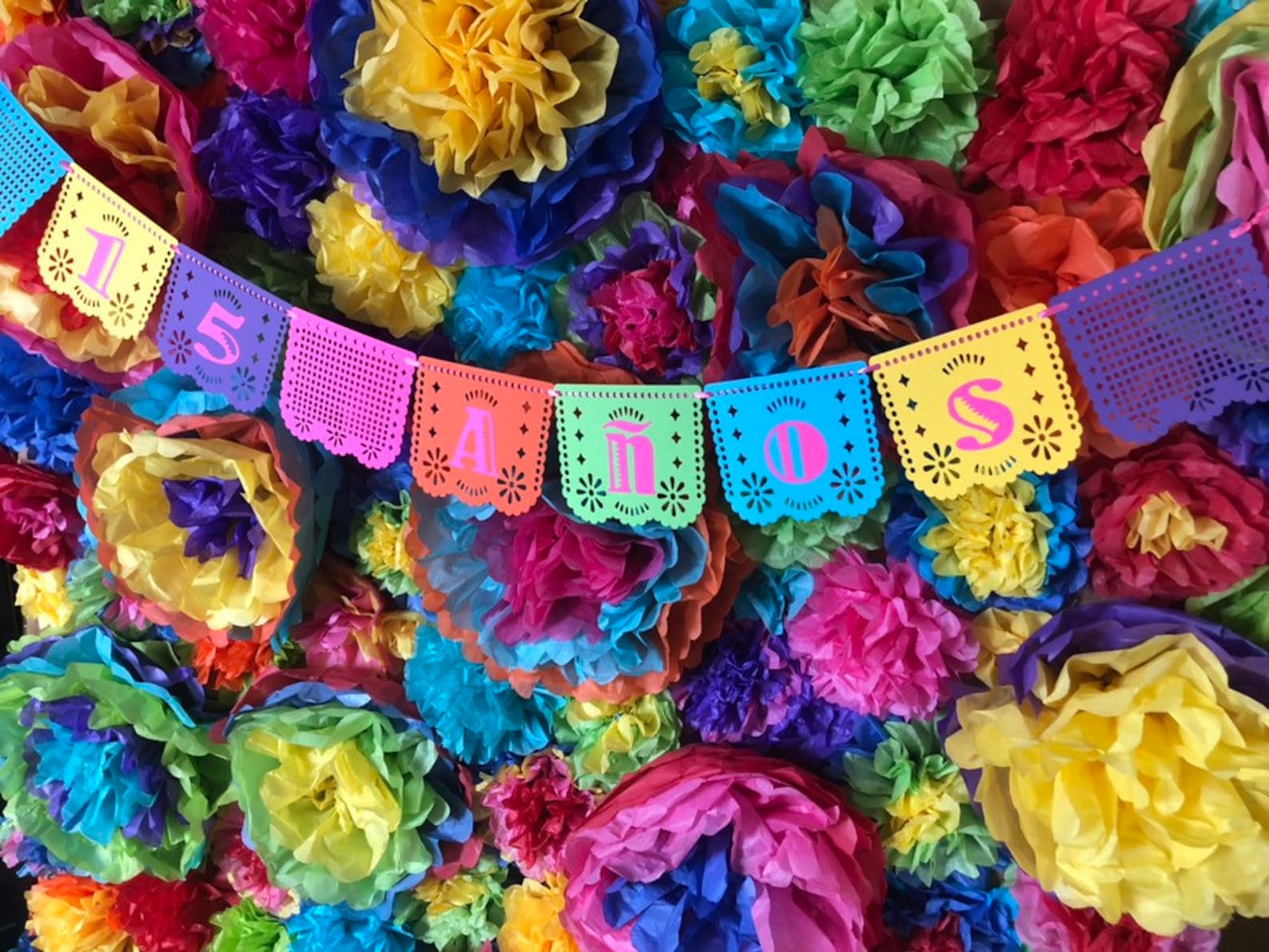 Papel Picado Party Banner Fiesta Decorations - Etsy
