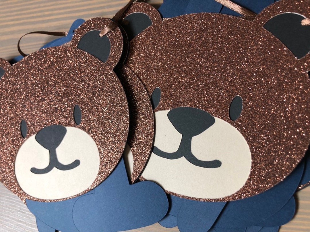 Teddy Bear Party Banner Bear Birthday Banner Teddy Bear Baby Shower - Etsy