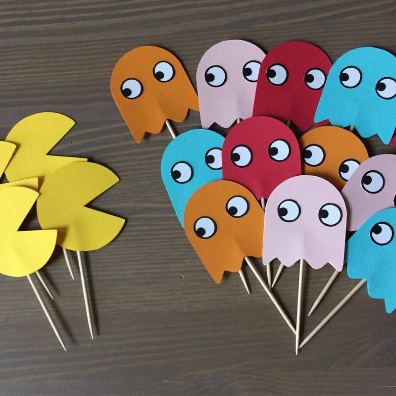 Pacman Decorations - Etsy