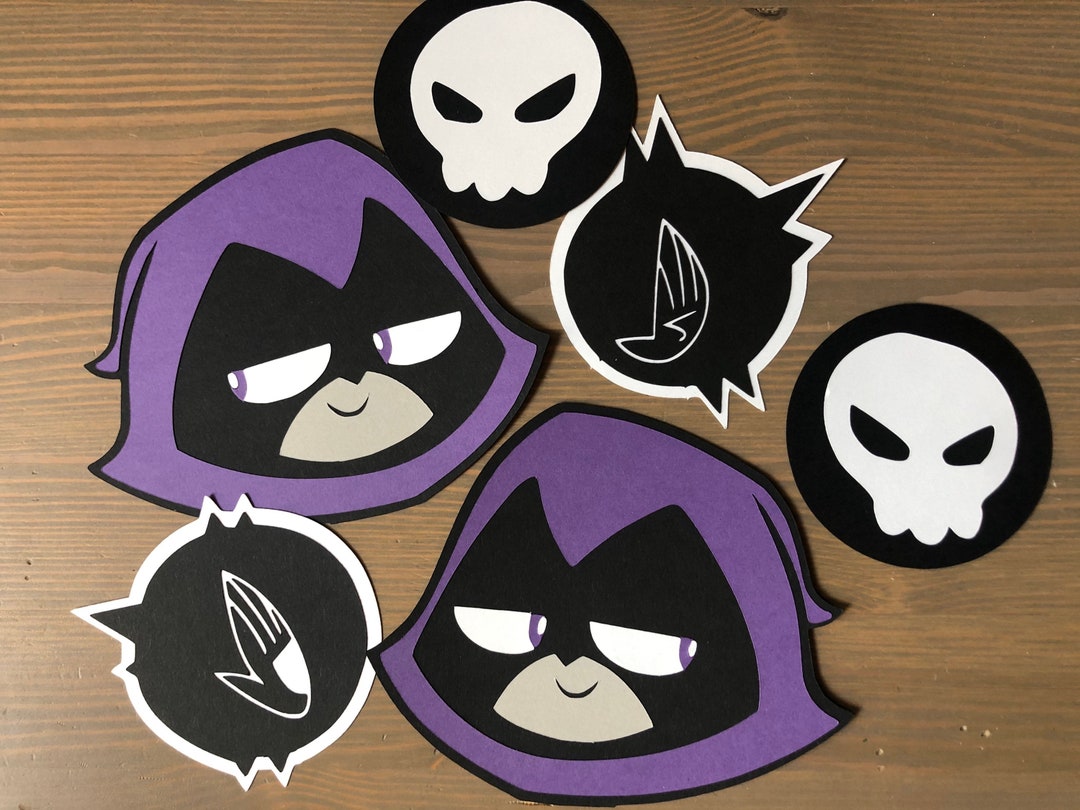 Teen Titans Go Raven Banner Teen Titans Go Party Banner - Etsy