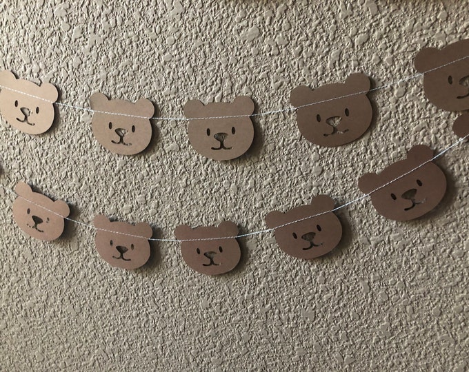 Teddy Bear Garland, Teddy Bear Banner, Teddy Bear Decorations, Teddy ...