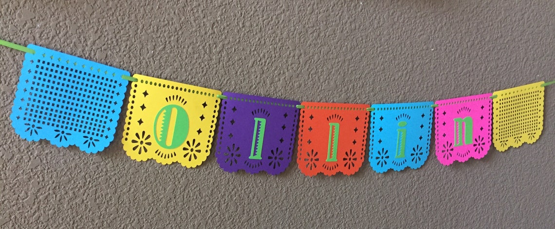 Papel Picado Party Banner Fiesta Decorations - Etsy