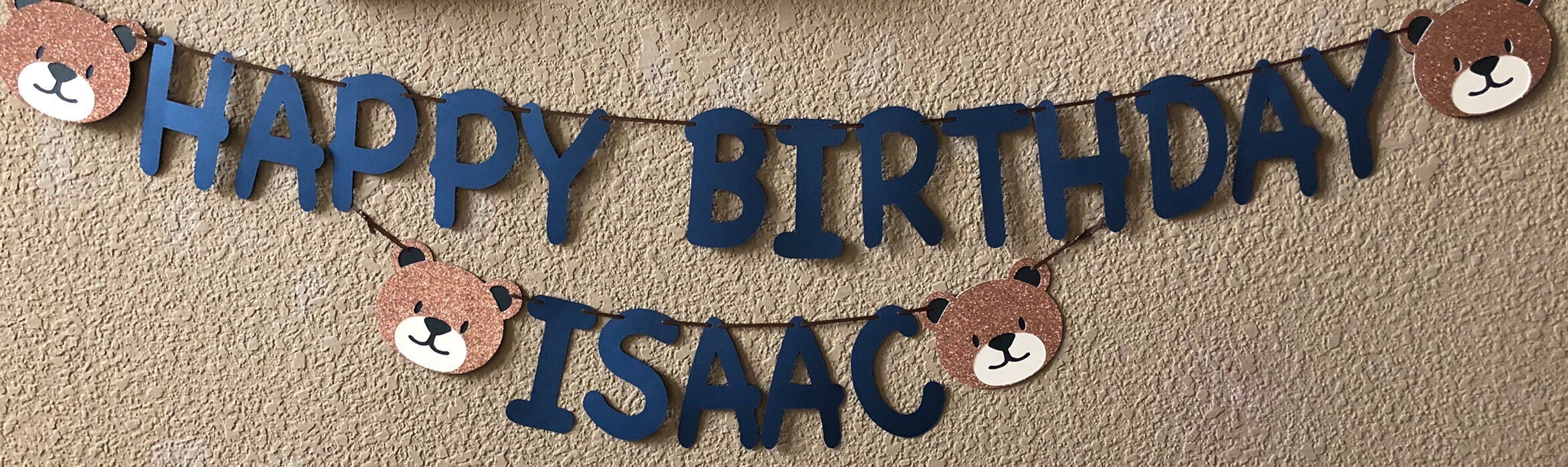Teddy Bear Party Banner Bear Birthday Banner Teddy Bear Baby - Etsy