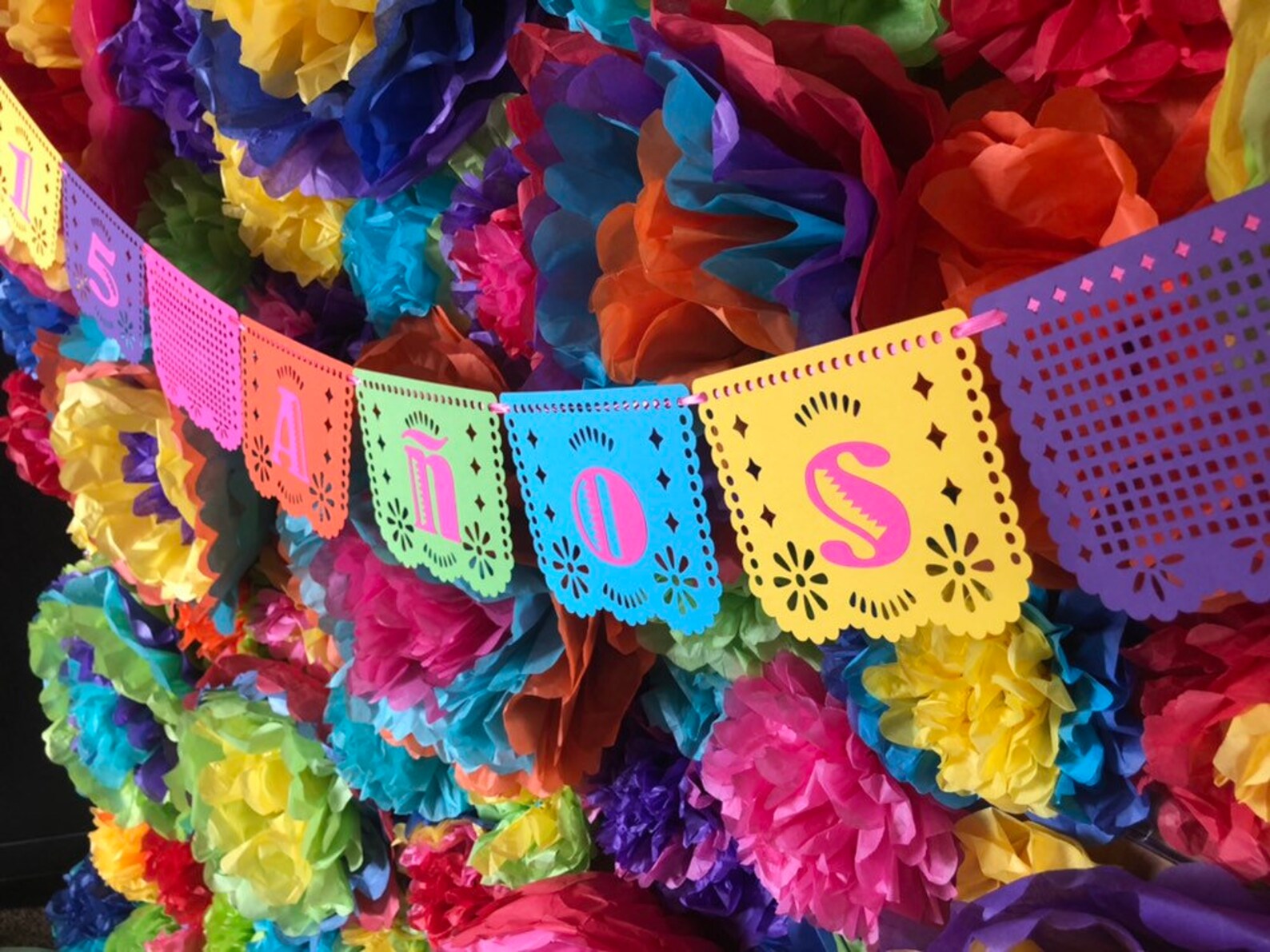 Papel Picado Party Banner Fiesta Decorations - Etsy