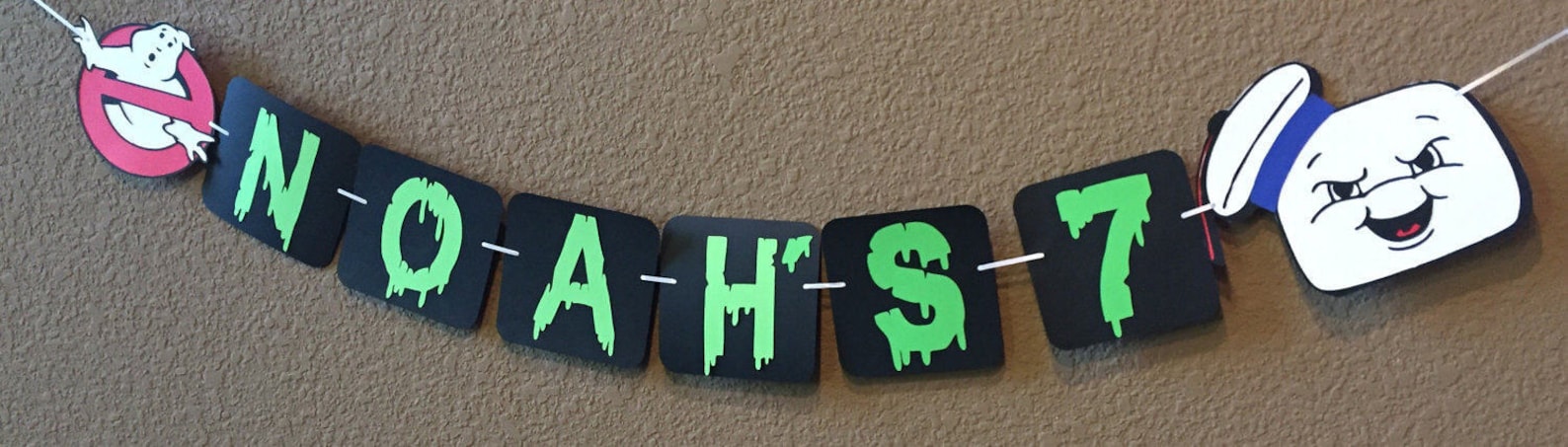 Ghostbusters Inspired Party Banner Ghostbusters Birthday - Etsy