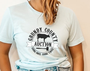 Auction T Shirt | Etsy
