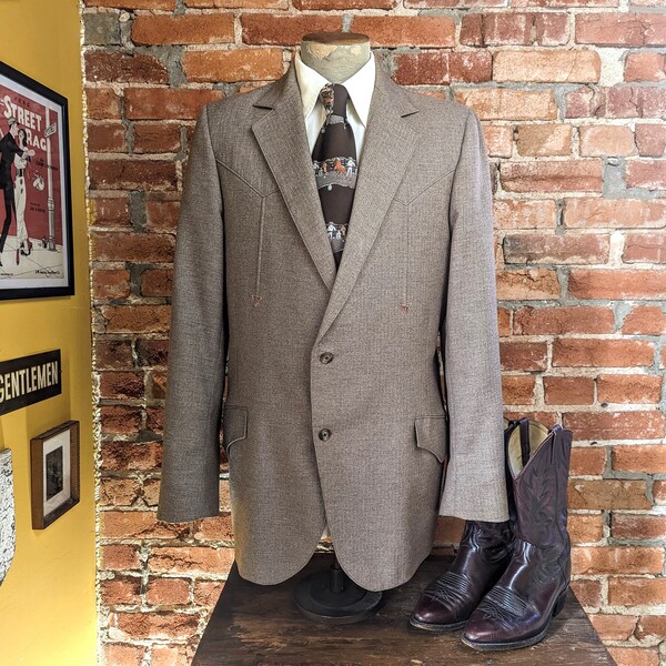 Western Suit Jacket - Etsy