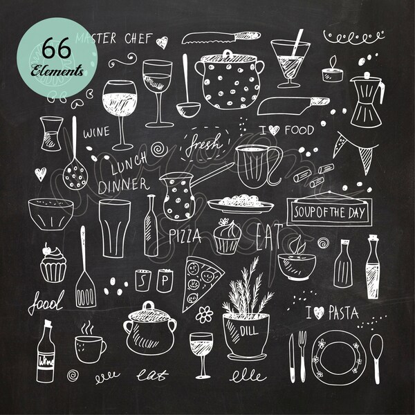 Kitchen Chalkboard - Etsy