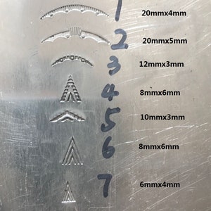 Triangle Metal Stamp-----metal Design Stamp，jewelry Stamps, Jewelry ...