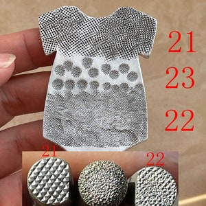 Handmade Metal Stamping Tools, Texture Metal Stamping Tool, Texture ...
