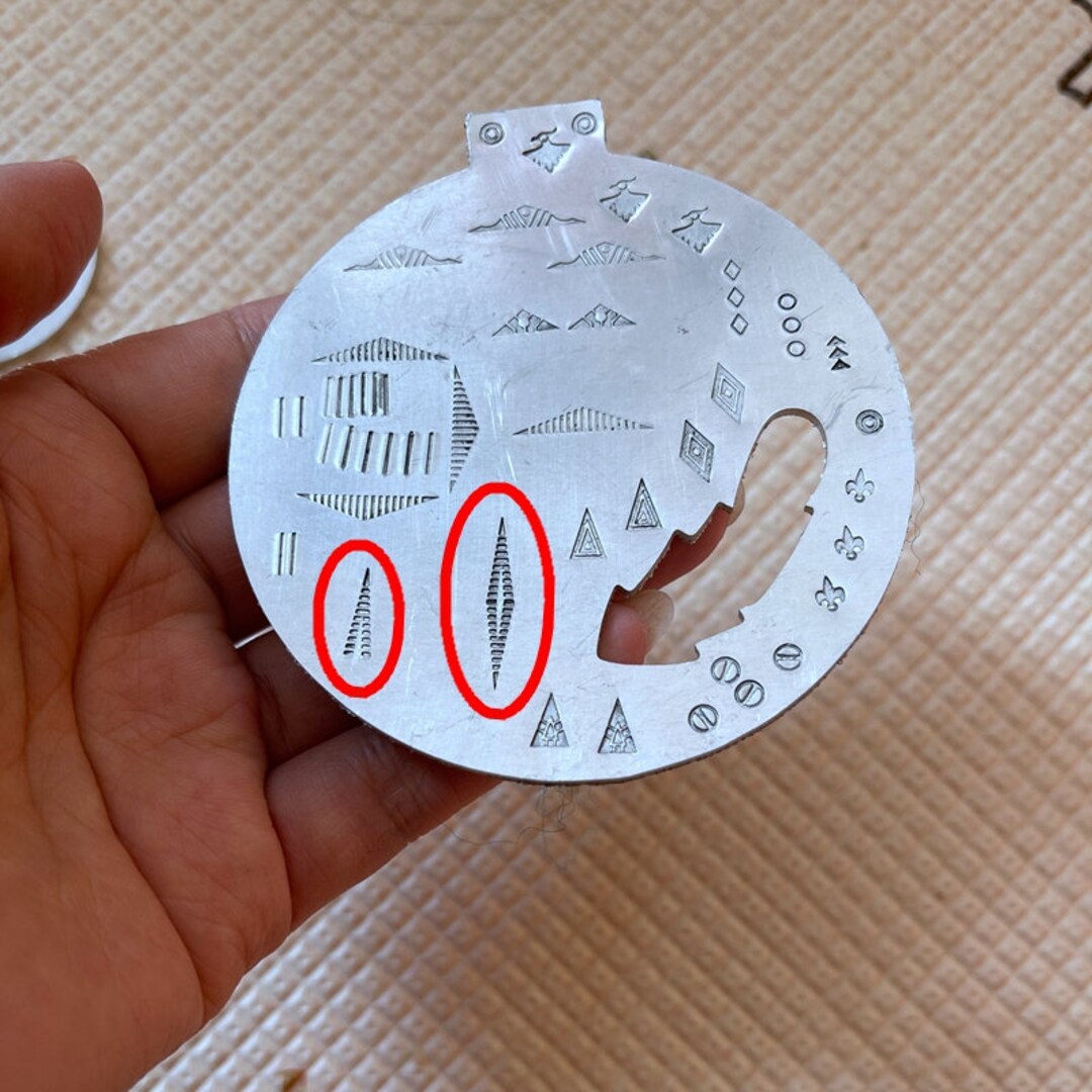125，thin Triangle Stamp,fine Line Triangle Stamps-----decorative Metal ...