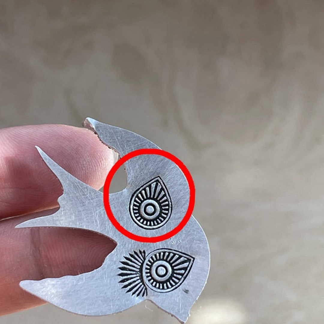 59,97,teardrop，decorative Art Metal Design Stamp,handmade Jewelry ...