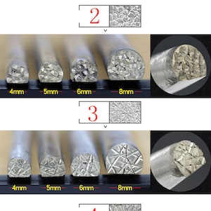 Handmade Metal Stamping Tools, Texture Metal Stamping Tool, Texture ...