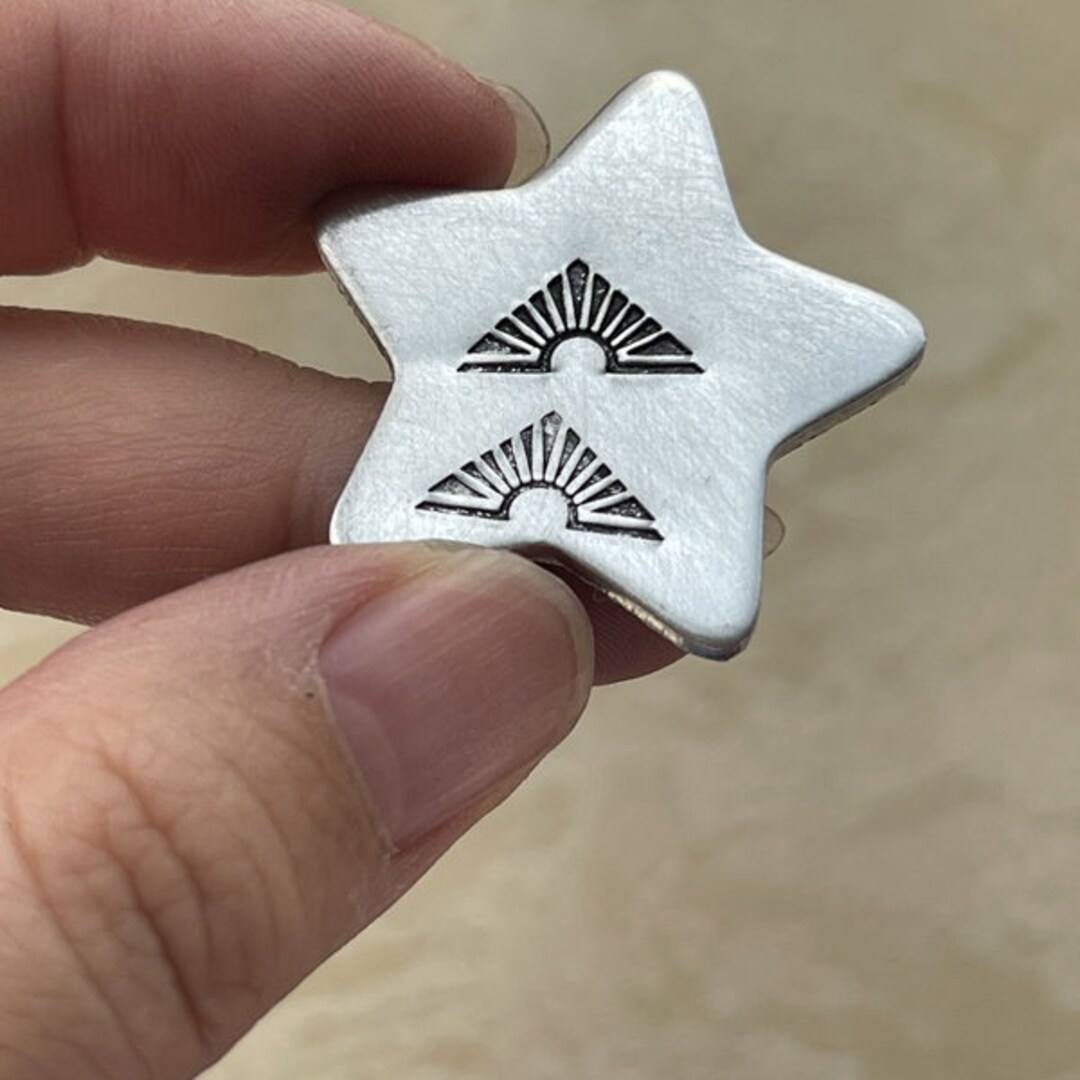 Triangle, Decorative Stamps--metal Design Stamp, Supplies for Hand ...