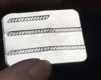 Rope Border Stamp - Etsy