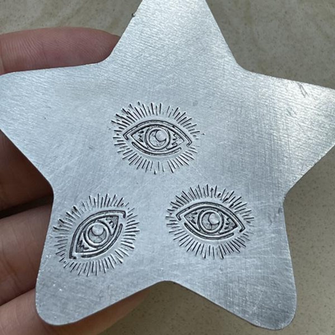 Metal Design Stamp，jewelry Stamps, Jewelry Making，eye Stamps, Mood Eye ...