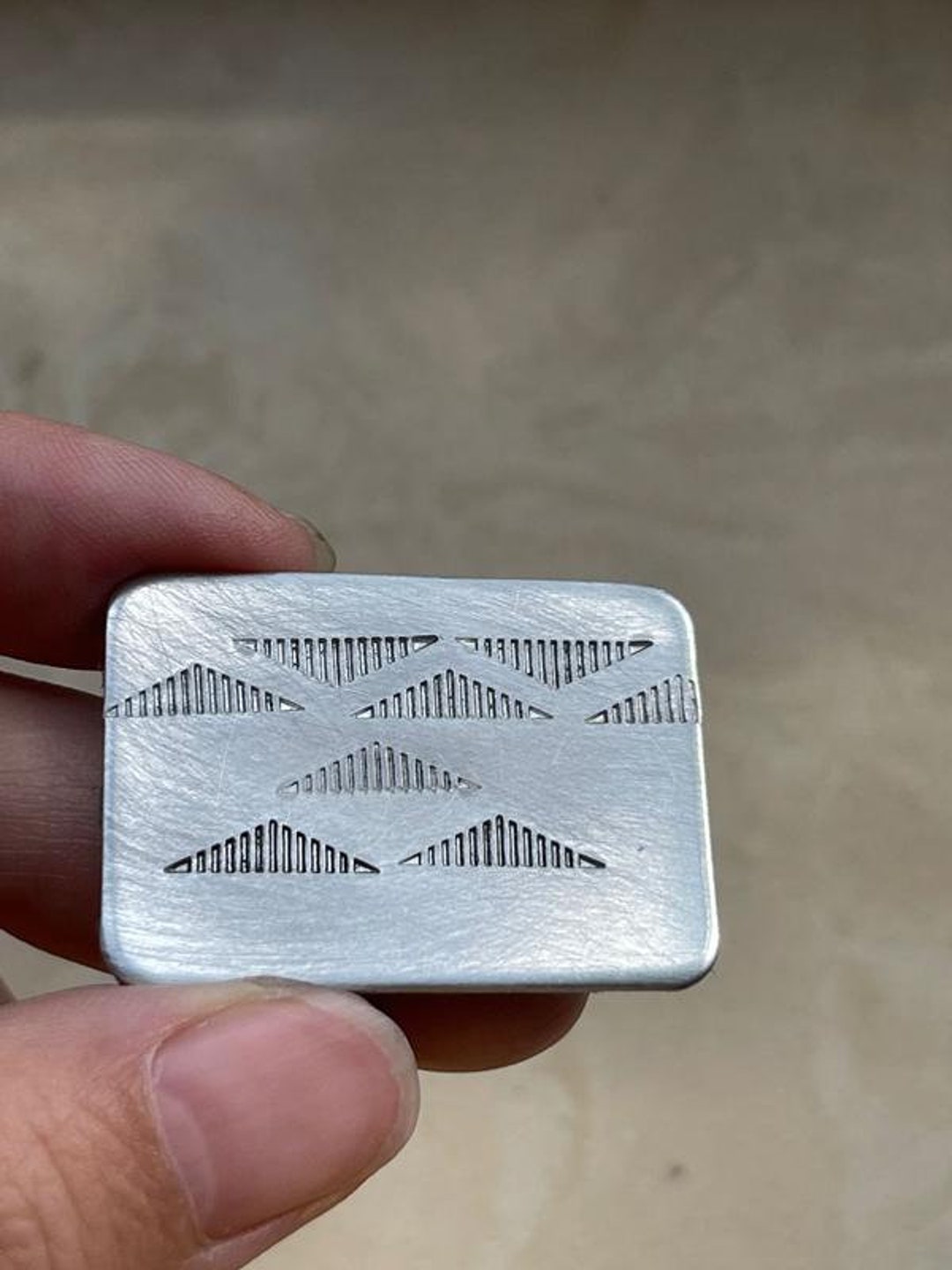 Triangle Border Stamp,decorative Stamps---metal Design Stamp，navajo ...