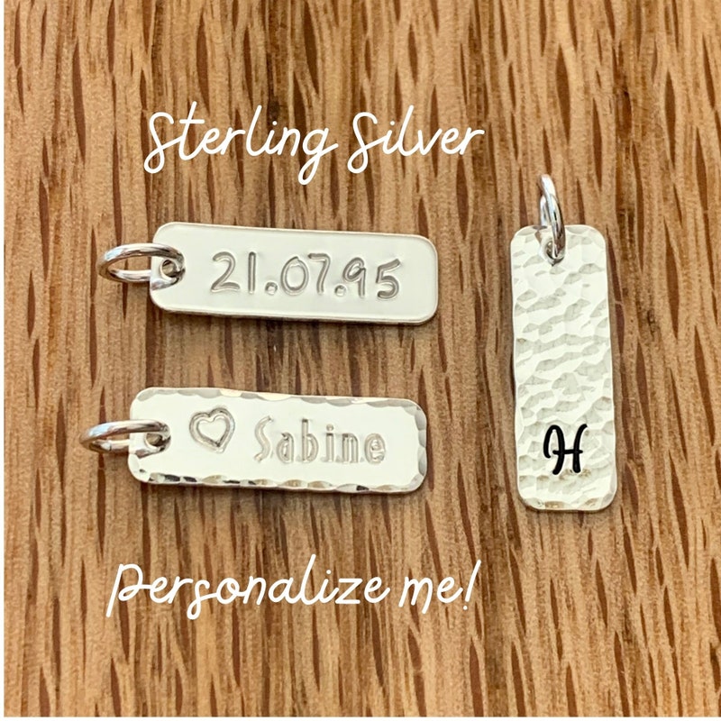 Tiny Silver Charms - Etsy