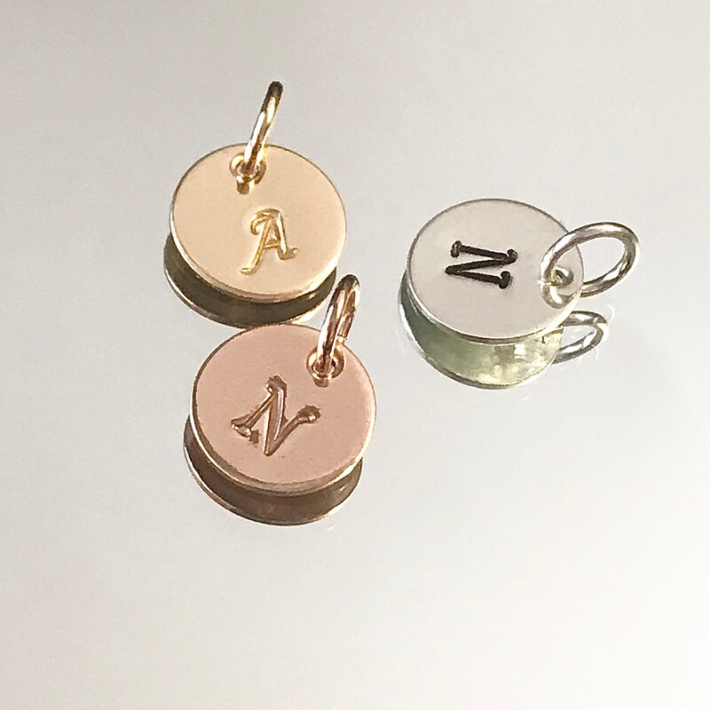 Initial Charm - Etsy UK
