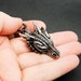 Dragon Head Keyring, Dragon Scales, Gothic Bagcharm, Gift for Guy, Gift ...
