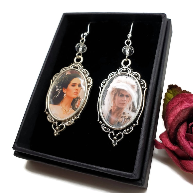 Labyrinth Movie Earrings Sterling Silver Option - Etsy