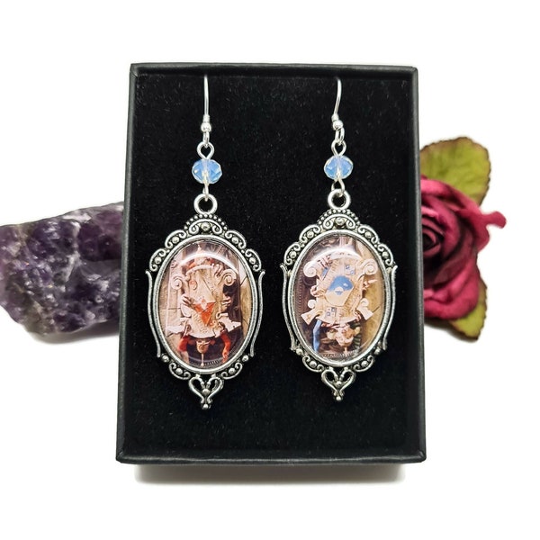 Labyrinth Earrings - Etsy