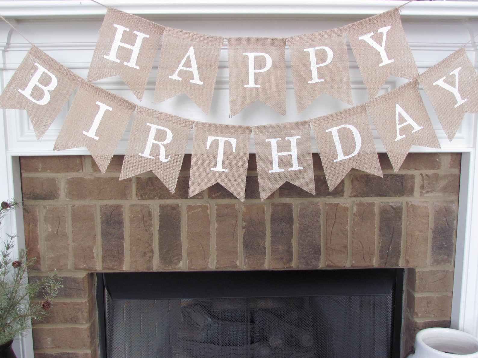 Happy Birthday Banner Choose Font Color for Customization - Etsy