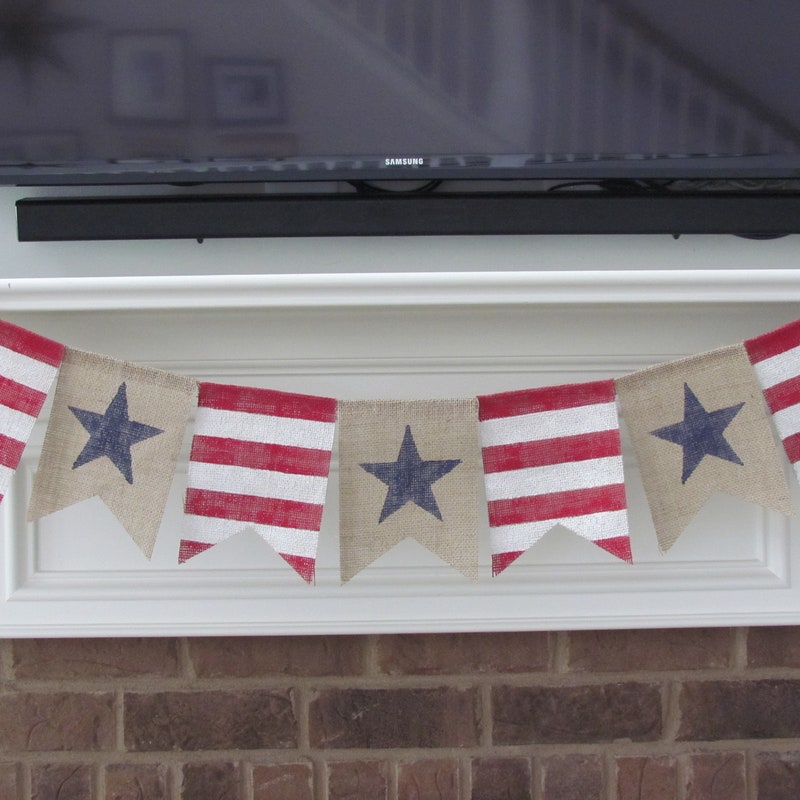 Patriotic Banner - Etsy